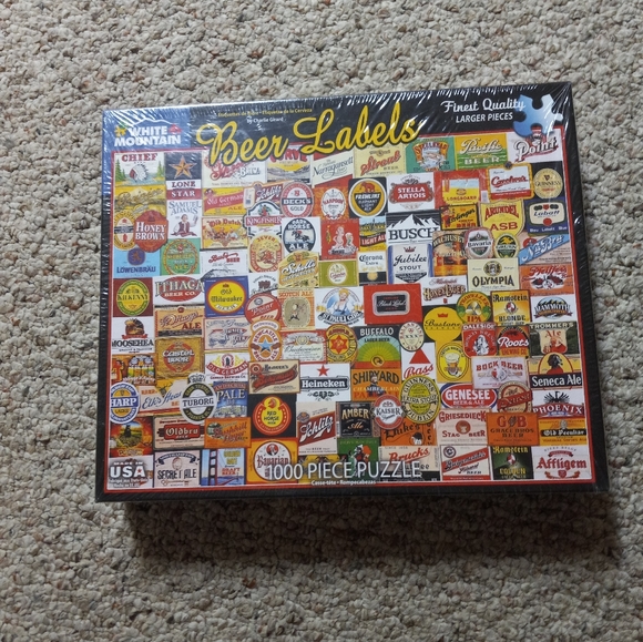 White Mountain | Games | New Unopened White Mountain 00 Piece Beer ...